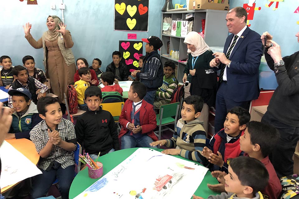 News Archive - Visit of Minister Kehoe to Jordan - Department of ...